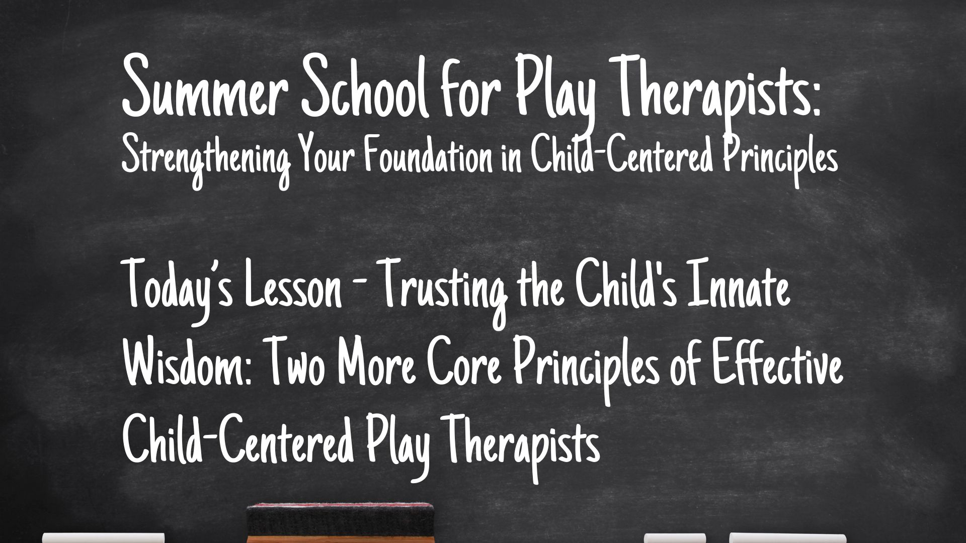 176 | Trusting the Child's Innate Wisdom: Two More Core Principles of ...